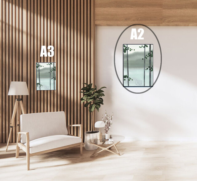 お好きなゆる絵 A2ポスター 1枚 | iichi 日々の暮らしを心地よくするハンドメイドやアンティークのマーケットプレイス