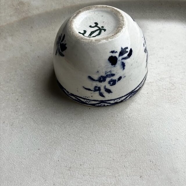 フランス クレイユ・モントロー ティーカップ ジャポニズム | iichi 日々の暮らしを心地よくするハンドメイドやアンティークのマーケットプレイス