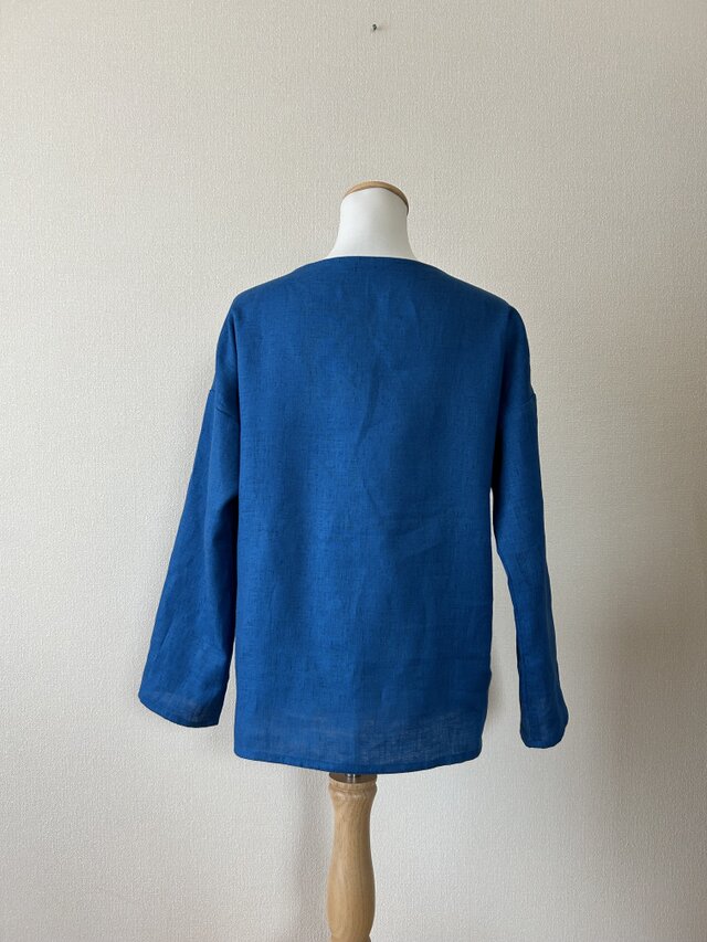 春夏 シンプルなトップス リネン100％ | iichi 日々の暮らしを心地よくするハンドメイドやアンティークのマーケットプレイス