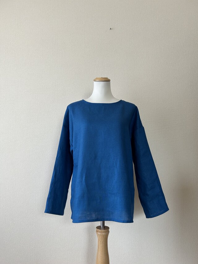 春夏 シンプルなトップス リネン100％ | iichi 日々の暮らしを心地よくするハンドメイドやアンティークのマーケットプレイス
