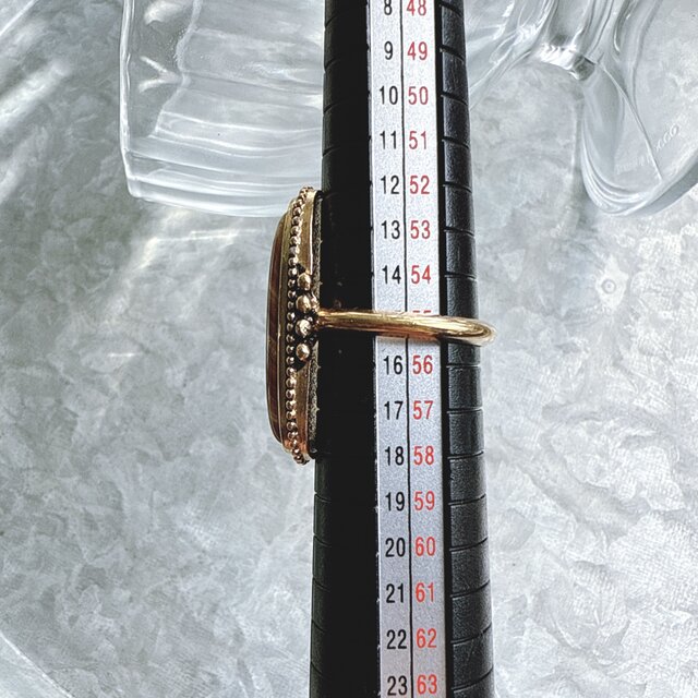 RA129-【 AVON 】エイボン・ヴィンテージリング 1978 "Shimmering Sands" | iichi 日々の暮らしを心地よくするハンドメイドやアンティークのマーケットプレイス