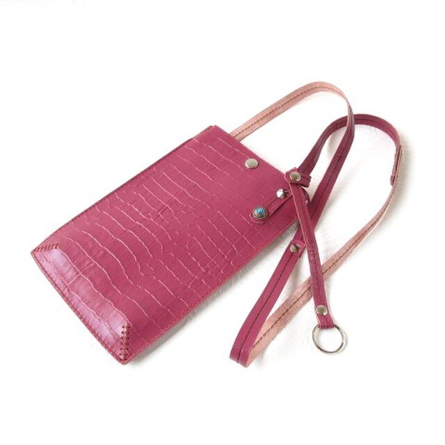 《牛革》2WAYサコッシュ・フラットスモールタイプ・065 | iichi 日々の暮らしを心地よくするハンドメイドやアンティークのマーケットプレイス