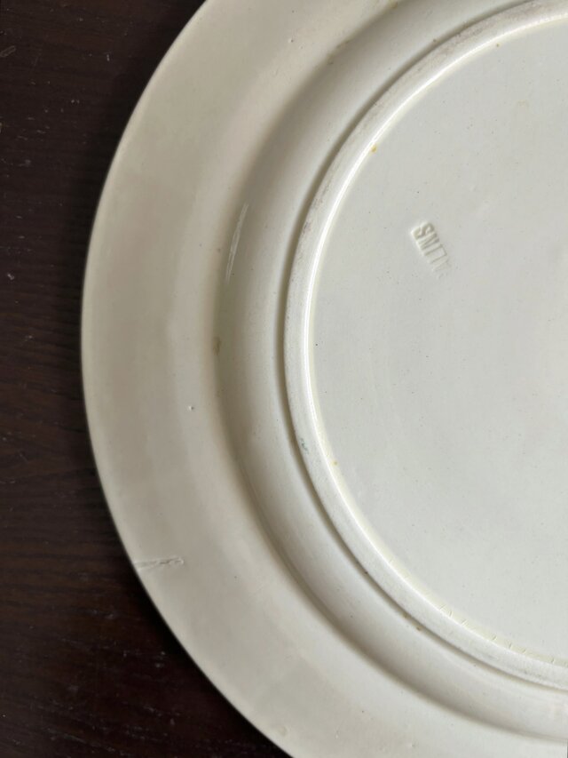 SALINS BIJOU サラン ロカイユ 大皿 平皿 φ27.8cm フランス アンティーク 0502307 | iichi 日々の暮らしを心地よくするハンドメイドやアンティークのマーケットプレイス