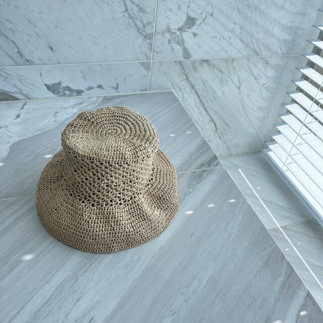 UV cut | Akiko Hinata Private Hat｜日向明子 プライベートデザインの帽子 | iichi 日々の暮らしを心地よくするハンドメイドやアンティークのマーケットプレイス