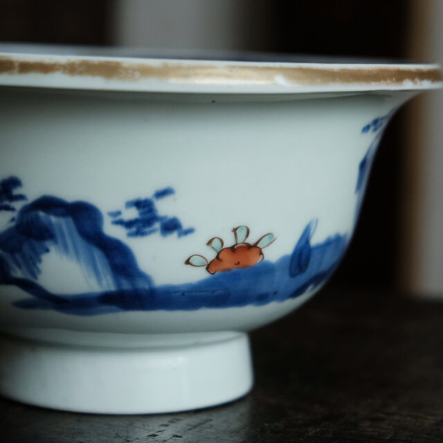 【特価¥9500→¥6500】龍と草花 濃く鮮やかな色合い。伊万里 花龍文染錦金彩深鉢 骨董・antiques 古美術 江戸末期 | iichi 日々の暮らしを心地よくするハンドメイドや ...