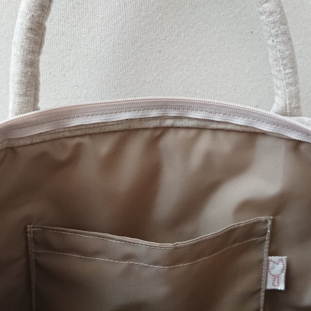 indian ribbon & button linen tote | iichi 日々の暮らしを心地よくするハンドメイドやアンティークのマーケットプレイス