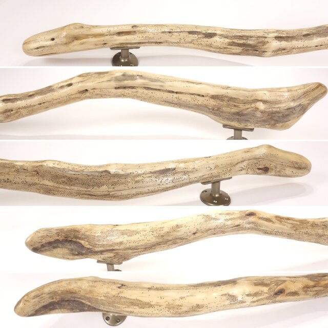 【温泉流木】ダイナミックな躍動的フォルムの流木ドアハンドル・手すり 木製 自然木 流木インテリア | iichi 日々の暮らしを心地よくするハンドメイドやアンティークのマーケットプレイス