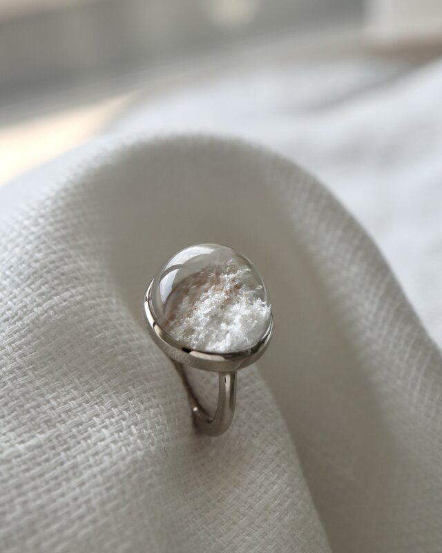 K10[earth garden quartz]ring | iichi 日々の暮らしを心地よくするハンドメイドやアンティークのマーケットプレイス