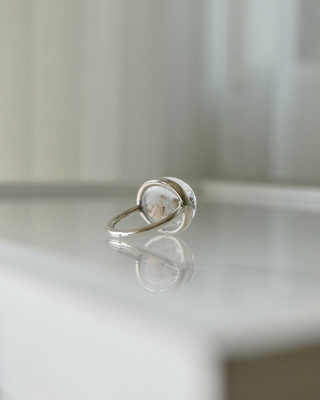 K10[earth garden quartz]ring | iichi 日々の暮らしを心地よくするハンドメイドやアンティークのマーケットプレイス
