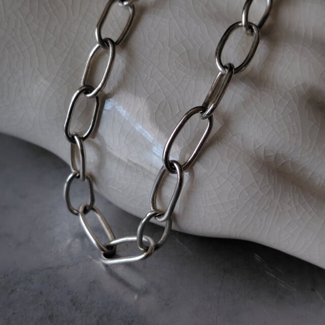 シルバーチェーンネックレスM | iichi 日々の暮らしを心地よくするハンドメイドやアンティークのマーケットプレイス