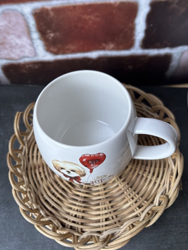 シーズー まるマグカップ 390cc | iichi 日々の暮らしを心地よくするハンドメイドやアンティークのマーケットプレイス