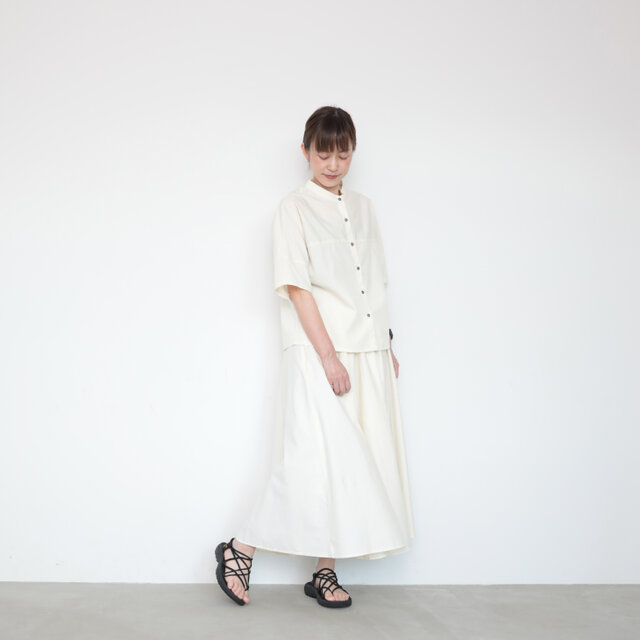 アウトレット 2way FAB skirt / off white | iichi 日々の暮らしを心地よくするハンドメイドやアンティークのマーケットプレイス