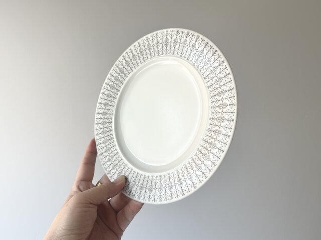 【rosenthal】Tapio Wirkkala デザイン composition （Sgrafitto）サイドプレート | iichi 日々の暮らしを心地よくするハンドメイドやアンティーク ...