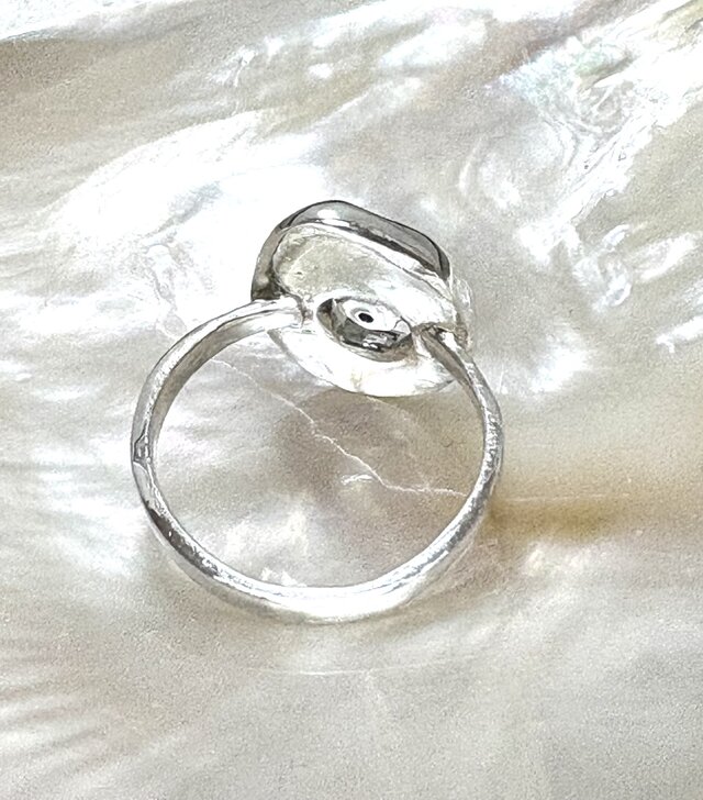 シルバー950オーガニックシェイプリング | iichi 日々の暮らしを心地よくするハンドメイドやアンティークのマーケットプレイス