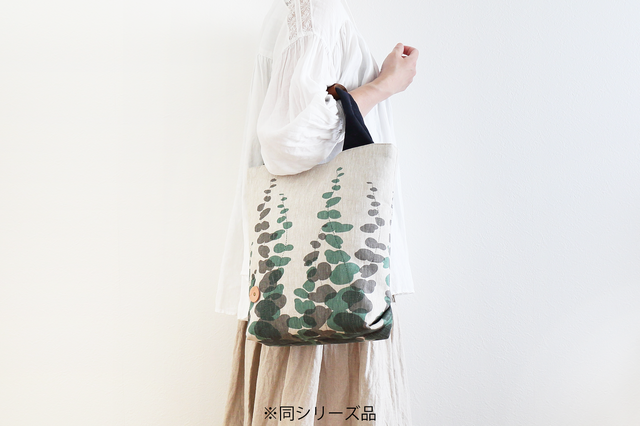 リネントートバッグ "baguette_GBG" | iichi 日々の暮らしを心地よくするハンドメイドやアンティークのマーケットプレイス