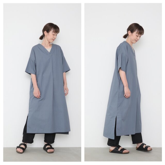 アウトレット Nakai OP / ao | iichi 日々の暮らしを心地よくするハンドメイドやアンティークのマーケットプレイス