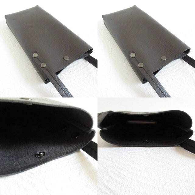 【アウトレットライン】《牛革》2way♪スマホショルダーポーチ・069 | iichi 日々の暮らしを心地よくするハンドメイドやアンティークのマーケットプレイス