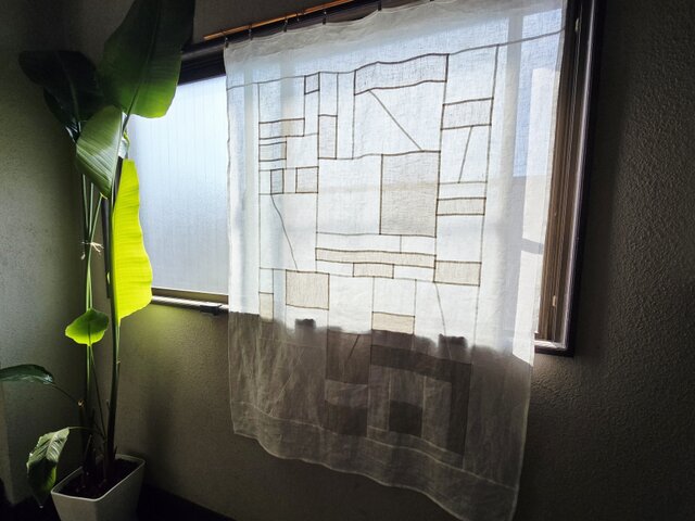 大きめタペストリーリネン 秋 白 生なり | iichi 日々の暮らしを心地よくするハンドメイドやアンティークのマーケットプレイス