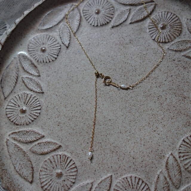 ステックパールの2WAYネックレス | iichi 日々の暮らしを心地よくするハンドメイドやアンティークのマーケットプレイス