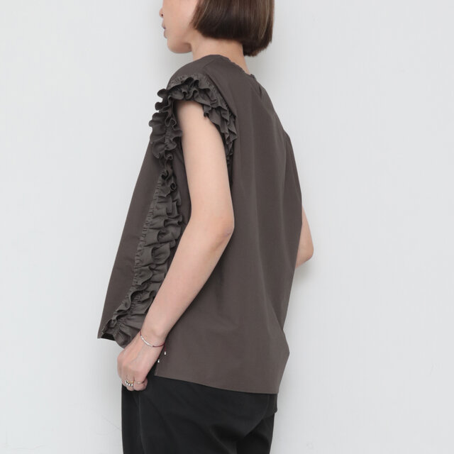 アウトレット frill tops / sumi | iichi 日々の暮らしを心地よくするハンドメイドやアンティークのマーケットプレイス