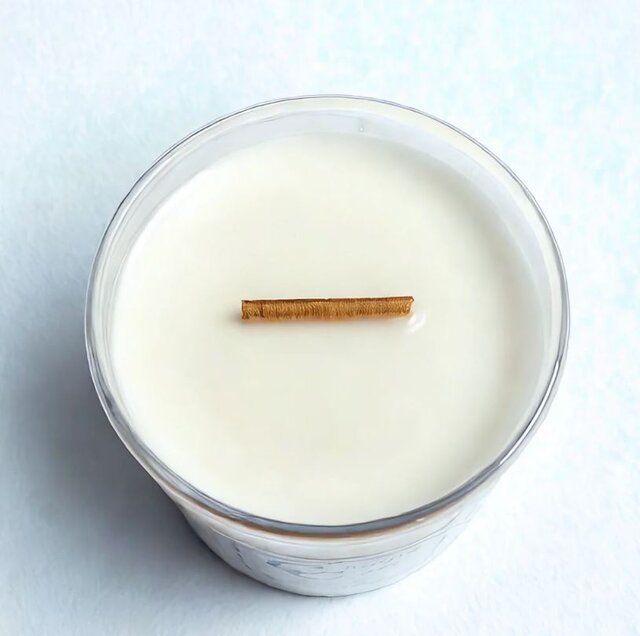 【2本芯・焚き火アロマキャンドル】プレシャスリス【ソイキャンドル】 | iichi 日々の暮らしを心地よくするハンドメイドやアンティークのマーケットプレイス