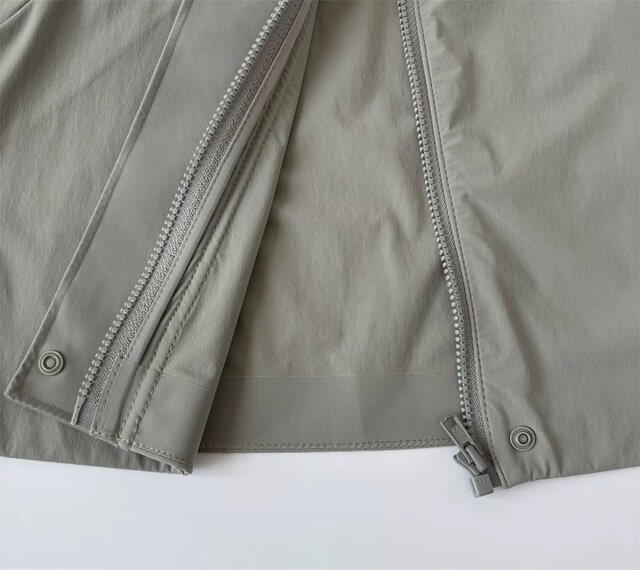 「呼吸ホールUVカットジャケット」東レ素材使用275+ UVプロテクションで完全日焼け防止 スカイグレー 250712-3 | iichi 日々の暮らしを心地よくするハンドメイドやアンティーク ...