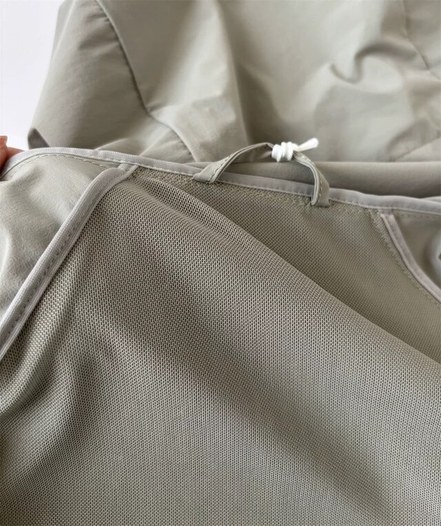 「呼吸ホールUVカットジャケット」東レ素材使用275+ UVプロテクションで完全日焼け防止 スカイグレー 250712-3 | iichi 日々の暮らしを心地よくするハンドメイドやアンティーク ...