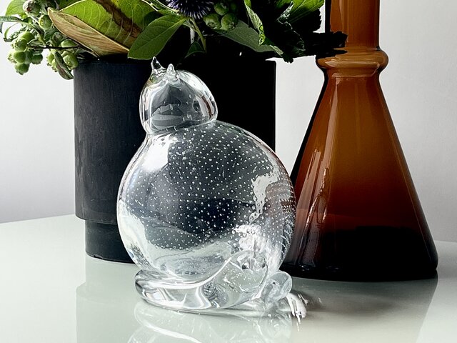 【nuutajärvi】Inkeri Toikka / Kissa（ねこ）・ インケリトイッカ / ヌータヤルヴィ | iichi 日々の暮らしを心地よくするハンドメイドやアンティークの ...