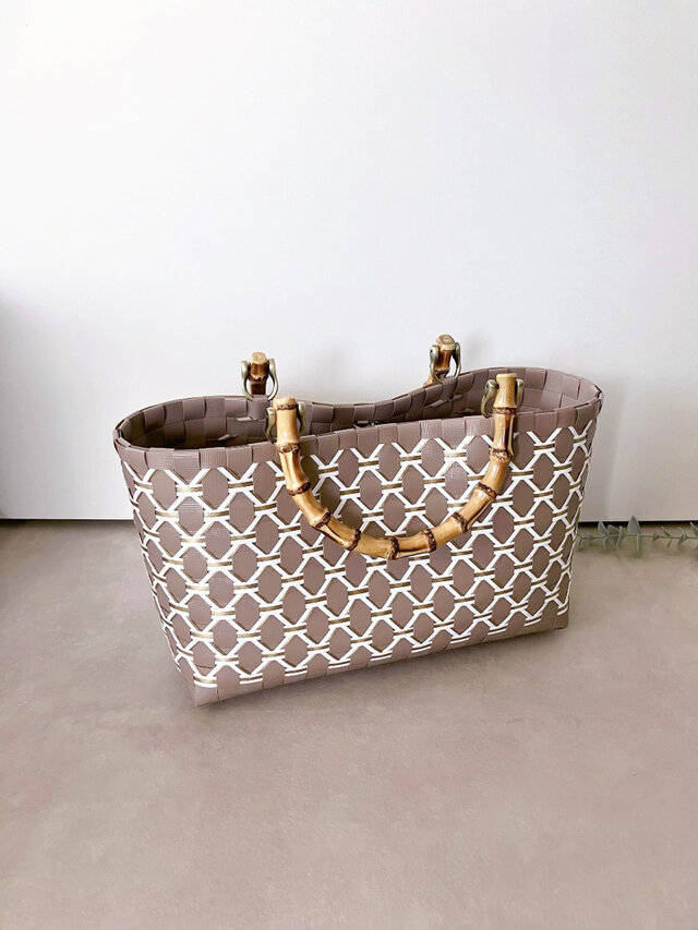 モカブラウン・ダイヤ/バンブータイプ（Sサイズ） | iichi 日々の暮らしを心地よくするハンドメイドやアンティークのマーケットプレイス