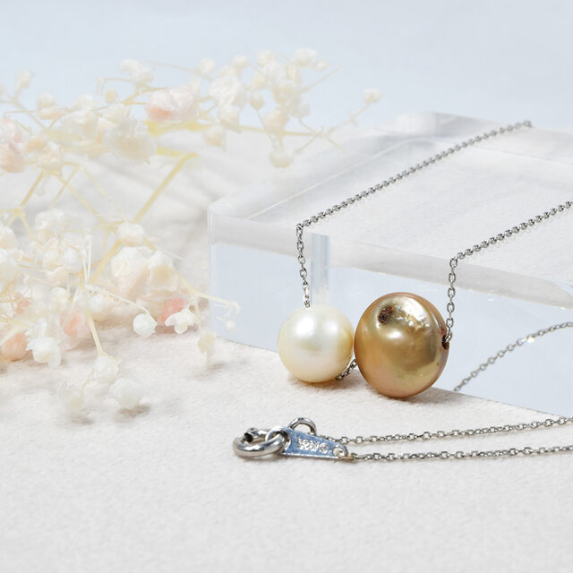 【新作セール！9/16(火)午前9時まで】淡水パール ネックレス ペンダント SV925 CK045CIBSN | iichi 日々の暮らしを心地よくするハンドメイドやアンティークのマーケットプレイス