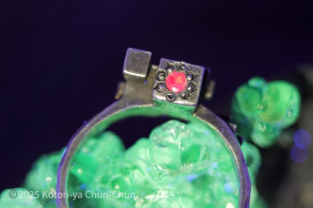 【小鳥屋グッドデザイン賞2025】インド産アレキサンドライト・キューブリング【キューブ】 | iichi 日々の暮らしを心地よくするハンドメイドやアンティークのマーケットプレイス