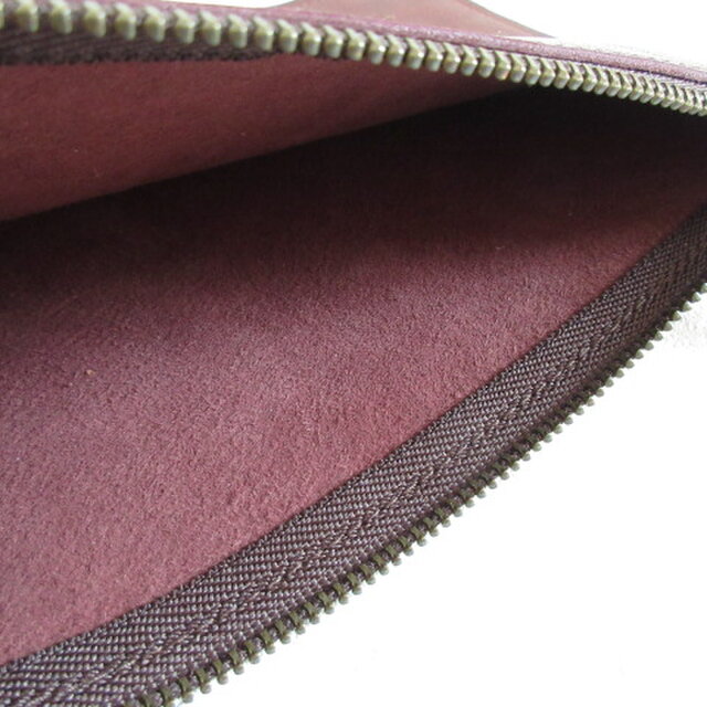 A6対応・フラットマルチケース《ゴートスキン》赤茶・0323 | iichi 日々の暮らしを心地よくするハンドメイドやアンティークのマーケットプレイス