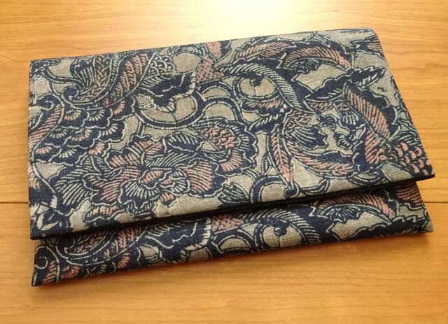 再現布の個性的なお懐紙入れ | iichi 日々の暮らしを心地よくするハンドメイドやアンティークのマーケットプレイス