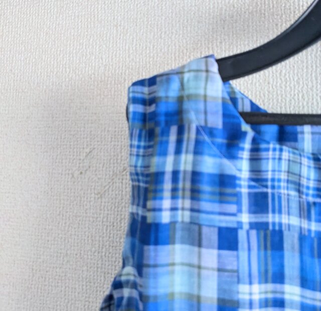 チェックのワンピース56 | iichi 日々の暮らしを心地よくするハンドメイドやアンティークのマーケットプレイス