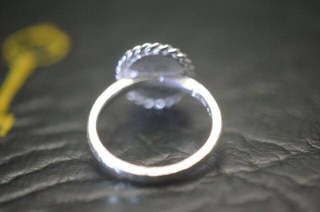 ロープ リング シルバー925 シンセティックスタールビー 2.29ct | iichi 日々の暮らしを心地よくするハンドメイドやアンティークのマーケットプレイス