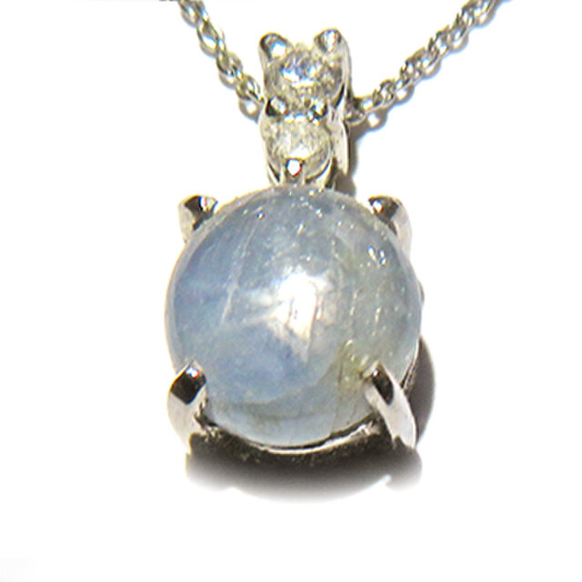 スターサファイア ネックレス 1.1ct gn462 | iichi 日々の暮らしを心地よくするハンドメイドやアンティークのマーケットプレイス