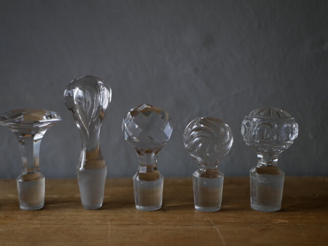 no.3 (8~14) BOUCHON ガラスの蓋 ブロカント アンティークのある暮らし | iichi 日々の暮らしを心地よくするハンドメイドやアンティークのマーケットプレイス