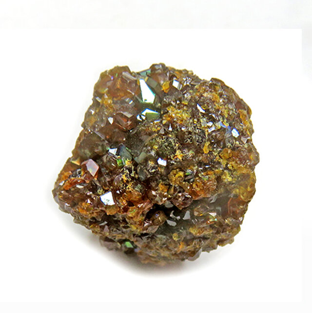 レインボーガーネット 原石 40ct trg403 | iichi 日々の暮らしを心地よくするハンドメイドやアンティークのマーケットプレイス