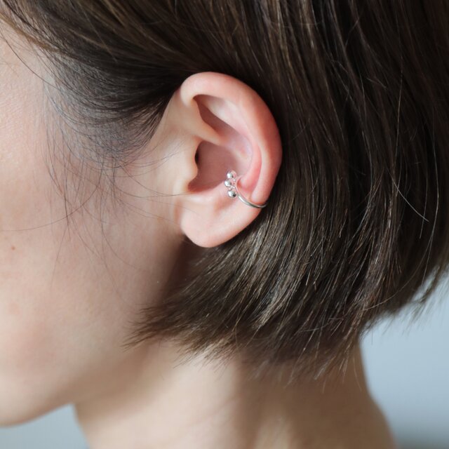 SV925 イヤーカフ / EC-03 | iichi 日々の暮らしを心地よくするハンドメイドやアンティークのマーケットプレイス