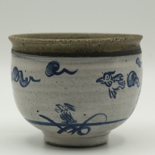 坊主とうさぎと富士山の碗 | iichi 日々の暮らしを心地よくするハンドメイドやアンティークのマーケットプレイス