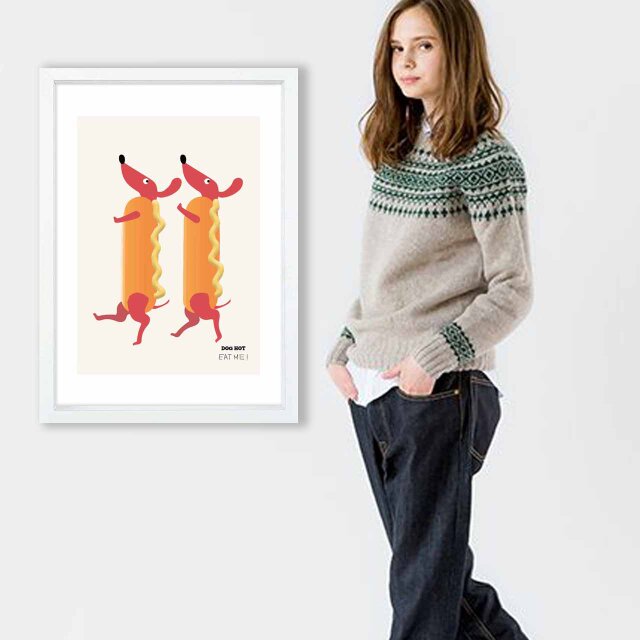 EAT ME ! 犬 送料無料 イラスト A4〜A0 ポスター アートポスター アート/sei検索新着順 3712 | iichi 日々の暮らしを心地よくするハンドメイドやアンティークの ...