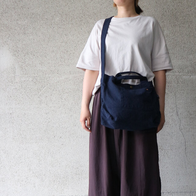 横型ト－トバッグ【2025秋冬限定カラー・レンガ】(VC-9) | iichi 日々の暮らしを心地よくするハンドメイドやアンティークのマーケットプレイス