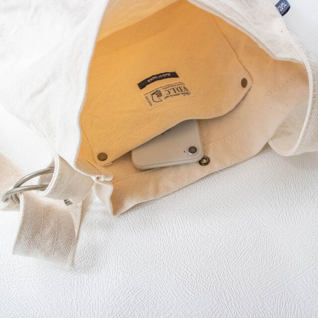 ダブルリングバッグ【2025秋冬限定カラー・銀鼠】(VC-20) | iichi 日々の暮らしを心地よくするハンドメイドやアンティークのマーケットプレイス