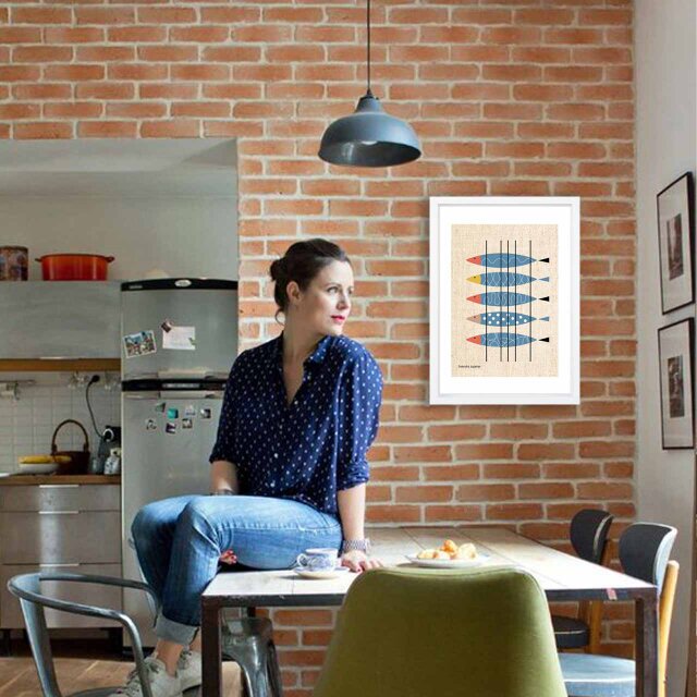 スカンジナビア 魚 送料無料 イラスト A4〜A0 ポスター アートポスター アート/sei検索新着順 3726 | iichi 日々の暮らしを心地よくするハンドメイドやアンティークの ...