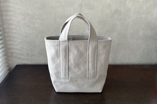 TOTE BAG (S) / lightgray | iichi 日々の暮らしを心地よくするハンドメイドやアンティークのマーケットプレイス