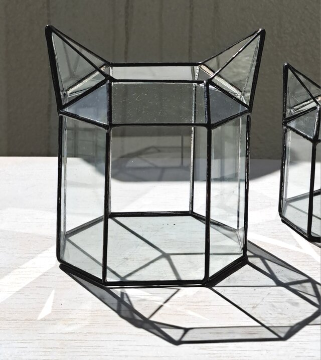 Cat igloo / terrarium / Lsize | iichi 日々の暮らしを心地よくするハンドメイドやアンティークのマーケットプレイス