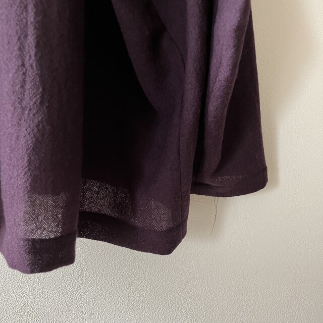 ふんわりやわらか紫色のトップス（0-to-140) | iichi 日々の暮らしを心地よくするハンドメイドやアンティークのマーケットプレイス