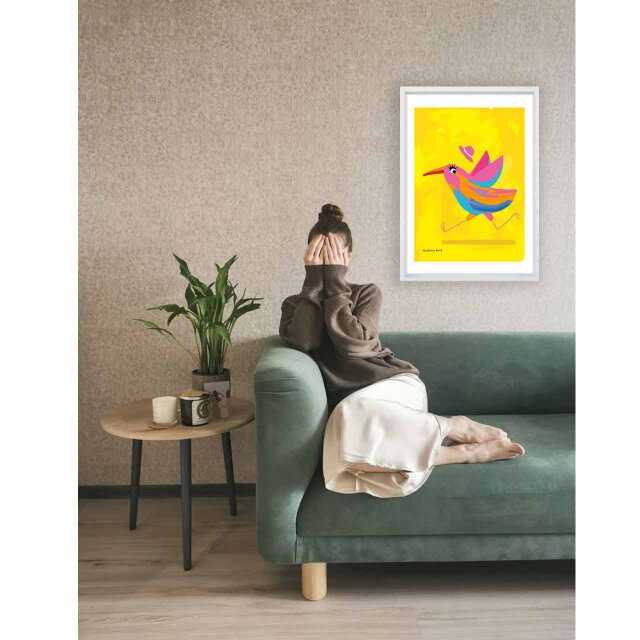 急ぐ鳥 鳥 送料無料 イラスト A4〜A0 ポスター アートポスター アート/sei検索新着順 3131 | iichi 日々の暮らしを心地よくするハンドメイドやアンティークのマーケットプレイス