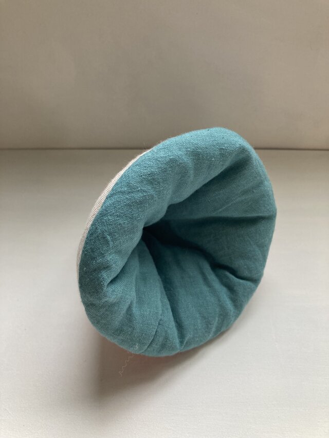 テトラ鍋つかみ orange&green | iichi 日々の暮らしを心地よくするハンドメイドやアンティークのマーケットプレイス