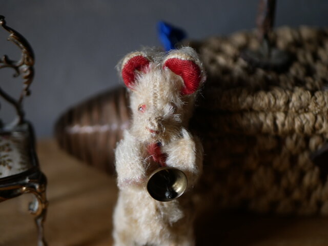 J.P.M ミニチュア テディベア フランスアンティーク オーナメント アンティークのある暮らし | iichi 日々の暮らしを心地よくするハンドメイドやアンティークのマーケットプレイス